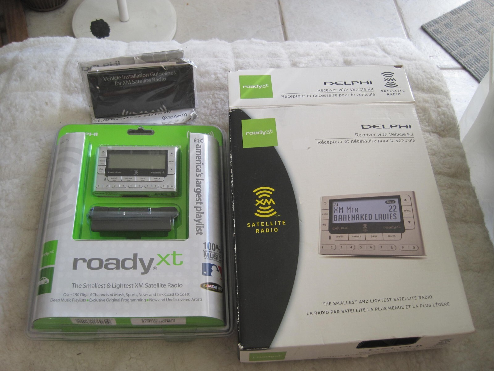 BRAND NEW Delphi Roady XT XM Satellite Radio Receiver w/ Vehicle Kit | eBay