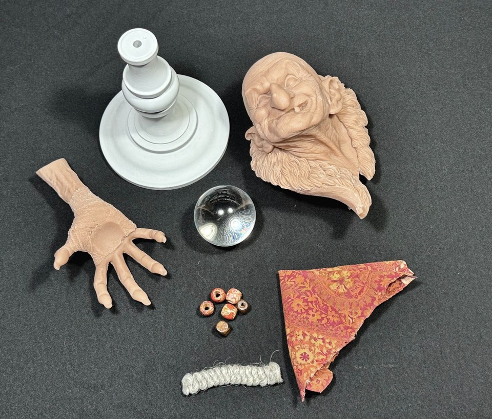 Andy Bergholtz Maleva The Spell Witch Translucent Resin Bust | eBay