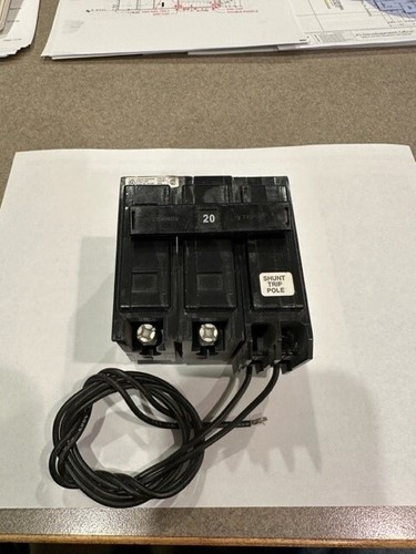 Eaton BAB2020S Miniature Circuit Breakers (MCBs) BAB 2P 20A 240V 50 ...