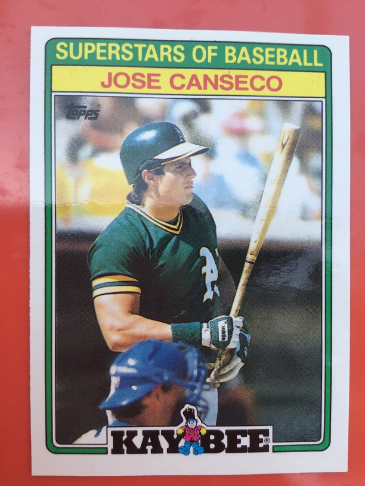 1988 Topps Kay-Bee #3 Jose Canseco Kaybee ROOKIE OF THE YEAR Read | eBay