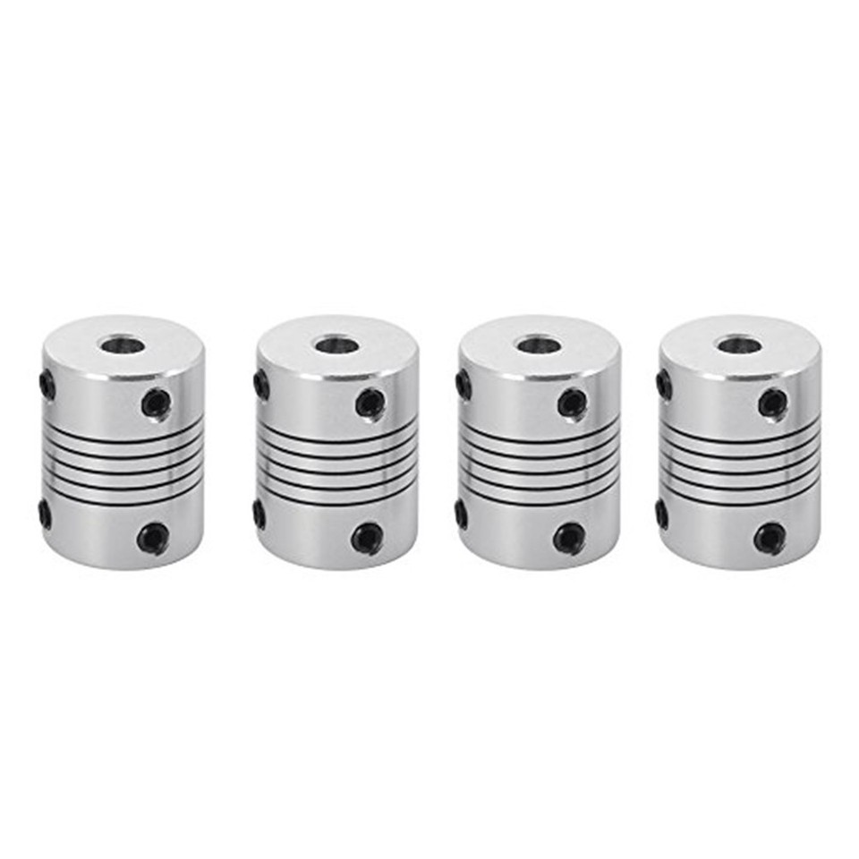 8 pcs Flexible Shaft Couplings 5mm to 8mm Stepper Motor Coupler ...