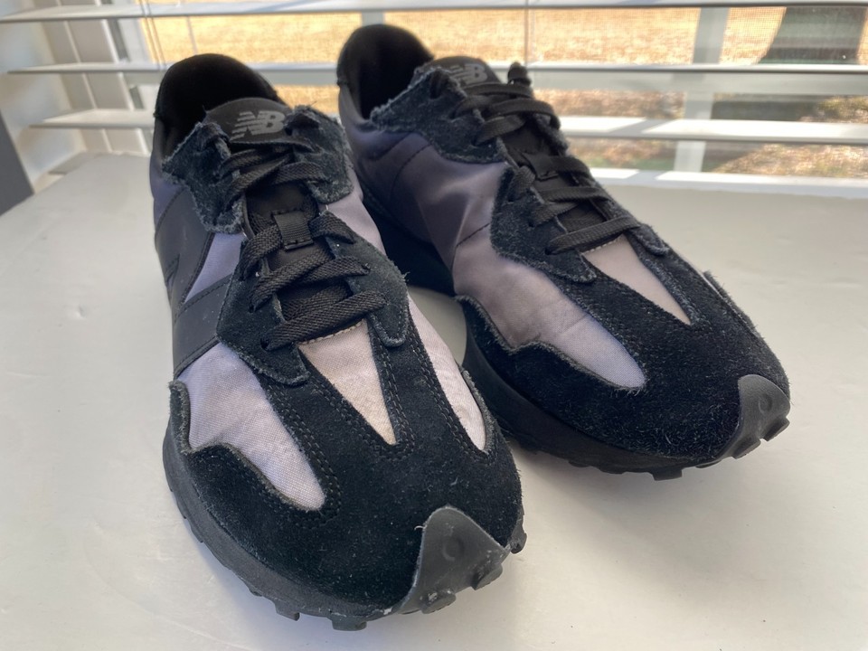 Men's Sz 10.5 New Balance 327 Black Summer Fog - MS327SB | eBay