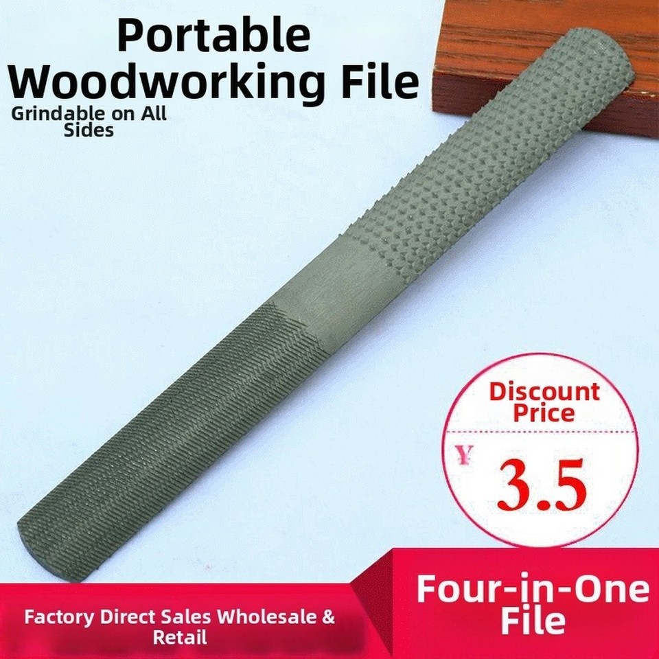 Steel File 200mm Four in One Design with Dual Tooth for Carpentry ...