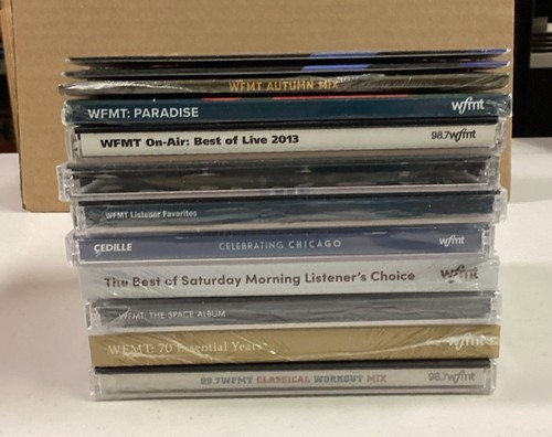 CD Lot Of 16 All Classical All WFMT Radio Chicago Most Sealed Premiums ...