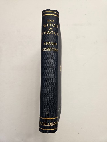 The Witch of Prague - F. Marion Crawford - Macmillon and Co., 1897 | eBay