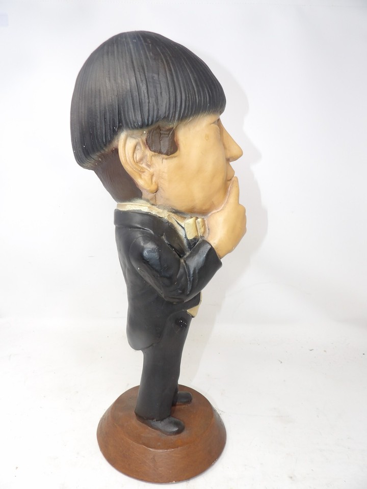 Moe Howard ESCO Chalkware Statue 17” Vintage 1980 Three Stooges | eBay