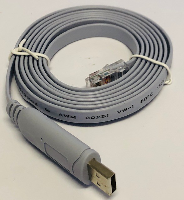 CAB-CONSOLE-USB-RJ45 Console Cable, 6ft FTDI Cisco | eBay