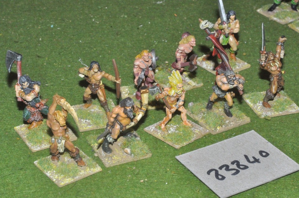 28mm prehistoric / tribal - warband 10 figs - (83840) | eBay