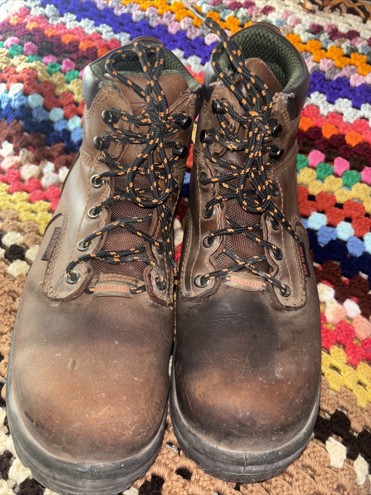 Red Wing Steel Toe Waterproof Boots ASTM F2413-18 Men… - Gem