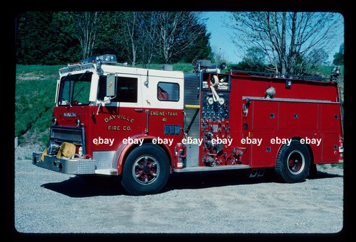 Dayville CT 1976 Mack MB Howe pumper Fire Apparatus Slide | eBay