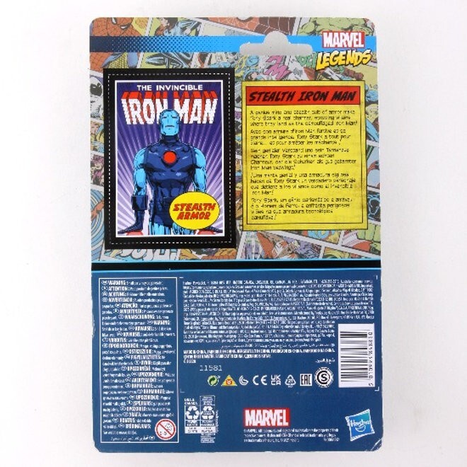 2021 Marvel Legends The Invincible Iron Man Retro Action Figure ...