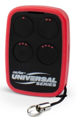 Genie GU4T-BX Garage Door Opener Universal Remote, Four Button 310 ...