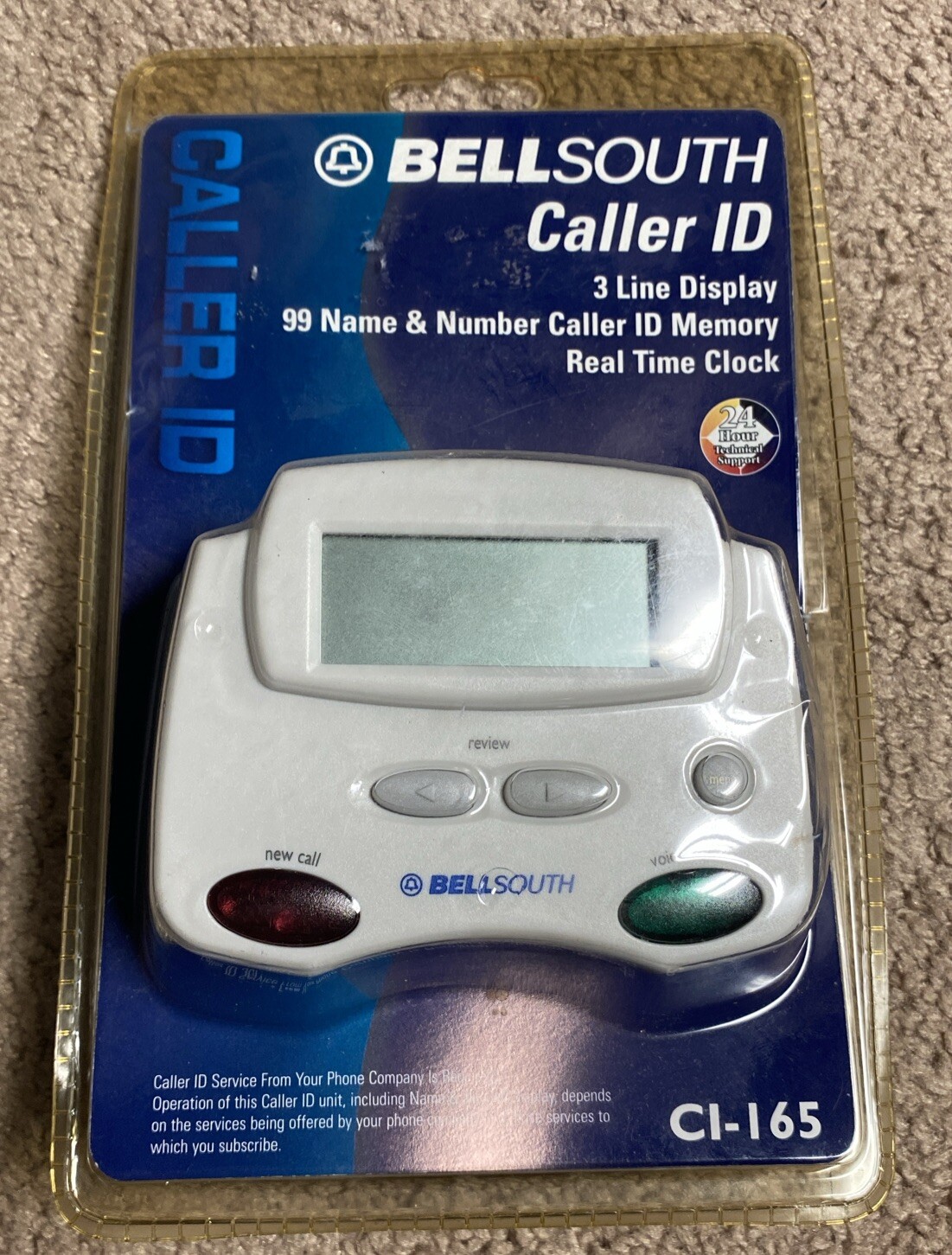 BellSouth Caller ID 125 Name Number Memory 3 Line Display Call LED ...