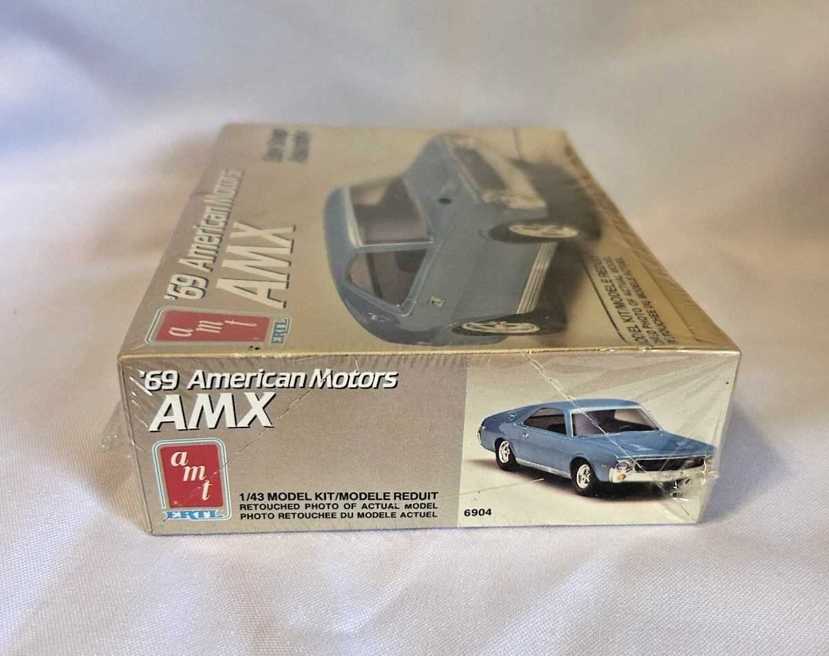 AMT '69 American Motors AMX model kit "New in Factory Sealed Box" | eBay