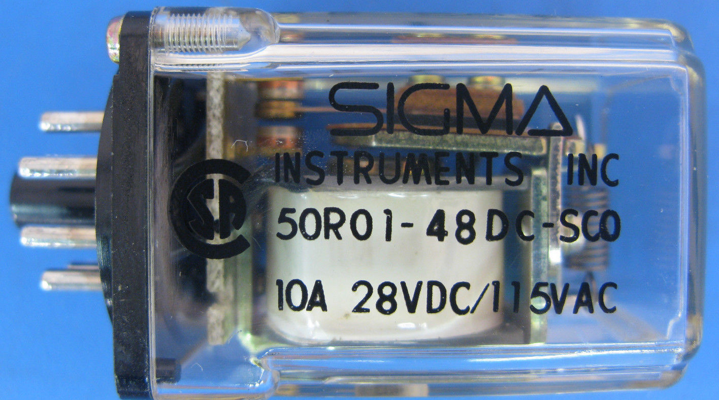 SIGMA RELAY 50R01-48DC-SC0 | eBay