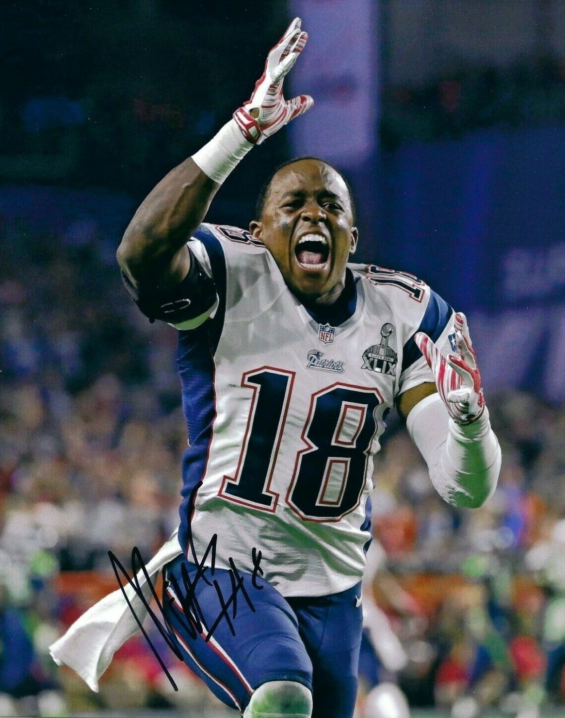 Matthew Slater Signed Autographed 8x10 photo Patriots Multiple ...