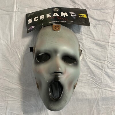 SCREAM The TV Series Brandon James Mask Gray Plastic MTV FunWorld ...