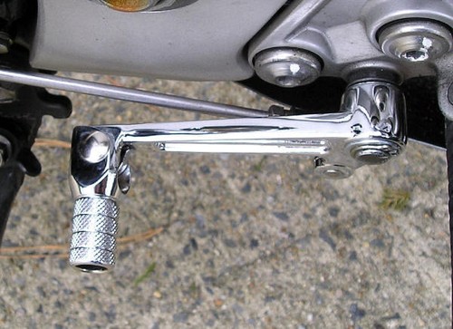 1999-2020 Suzuki Hayabusa CHROME GEAR SHIFT SHIFTER & REAR BRAKE LEVER ...