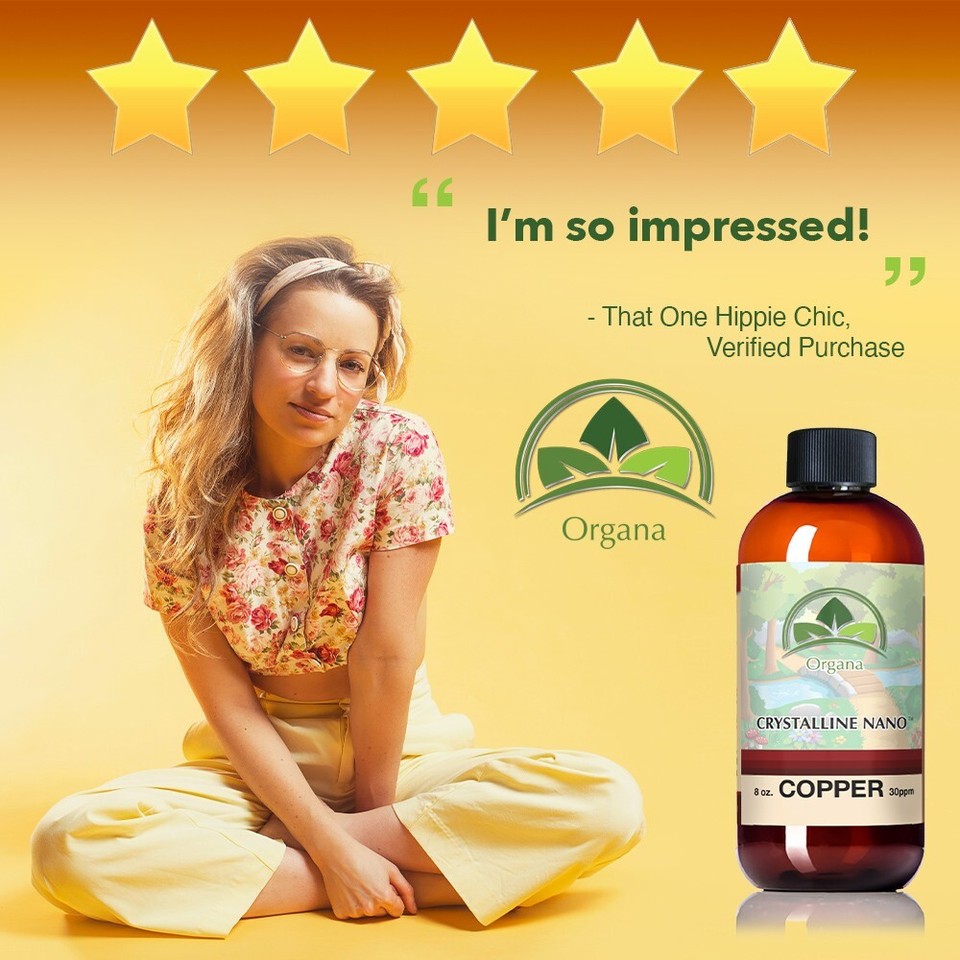 The BEST Nano Colloidal Copper Supplement! 8 oz 30 ppm of Nano Copper ...