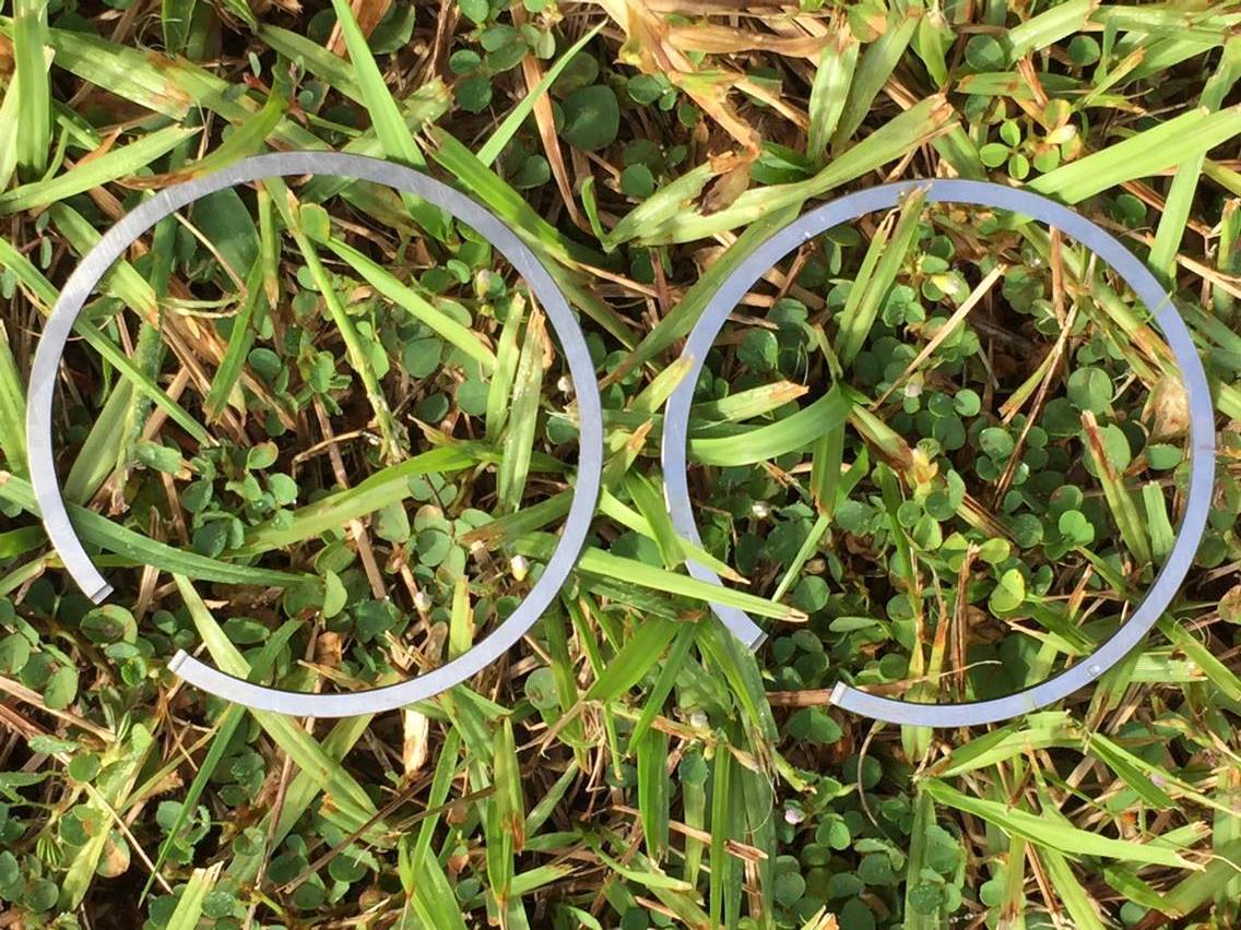 Caber PISTON RINGS SET For STIHL FS120 FS250 FS280 & OTHERS 1.5 mm x 40 ...