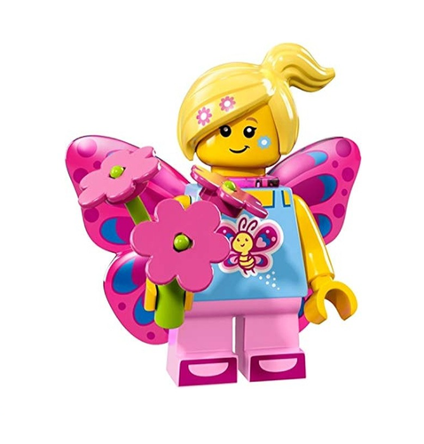 LEGO SERIES 17 Butterfly Girl CMF 71018 flowers minifigure - New | eBay