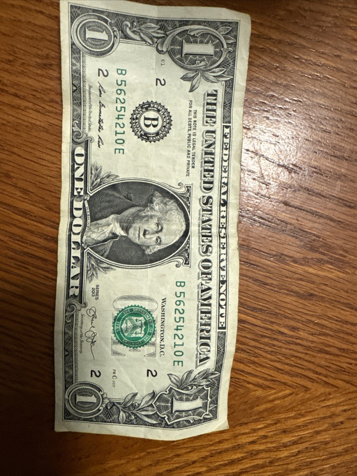 2013 1 DOLLAR BILL STAR NOTE B SERIES RARE DUPLICATE SERIAL NUMBER | eBay