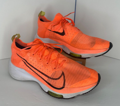 Nike Air Zoom Tempo FK GS Bright Mango Shoes Size 7Y Womens 8.5 CJ2102 ...