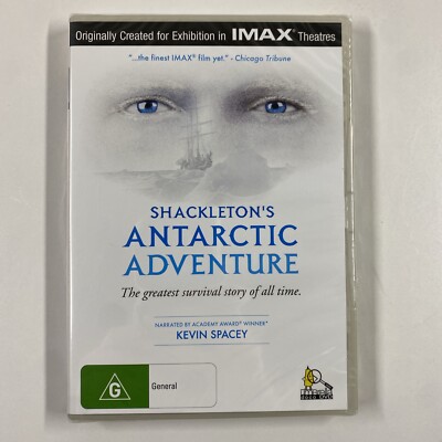 Shackleton's Antarctic Adventure (DVD) ALL Regions - NEW SEALED RARE ...