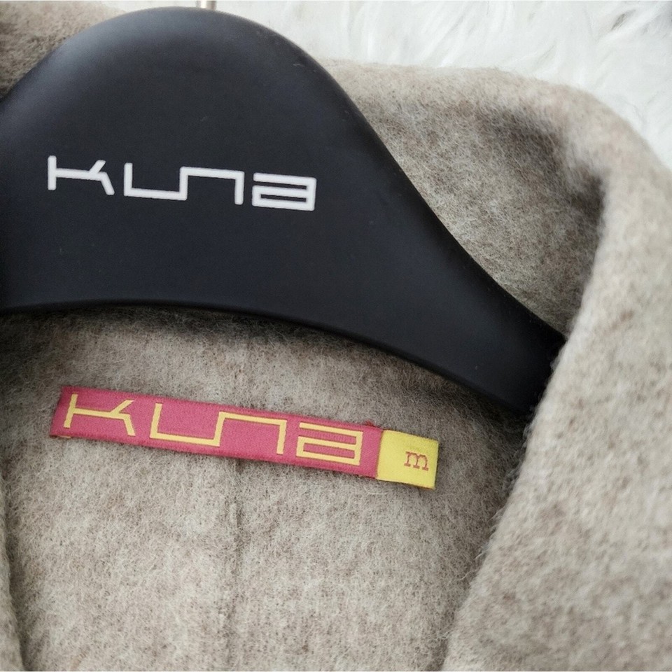 KUNA Baby Alpaca Wool WILLIANNE COAT. Size Medium. New. With the ...