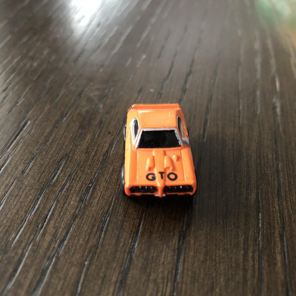 Micro Machines Pontiac GTO Orange Muscle Car Vintage Galoob 1986 Toy ...