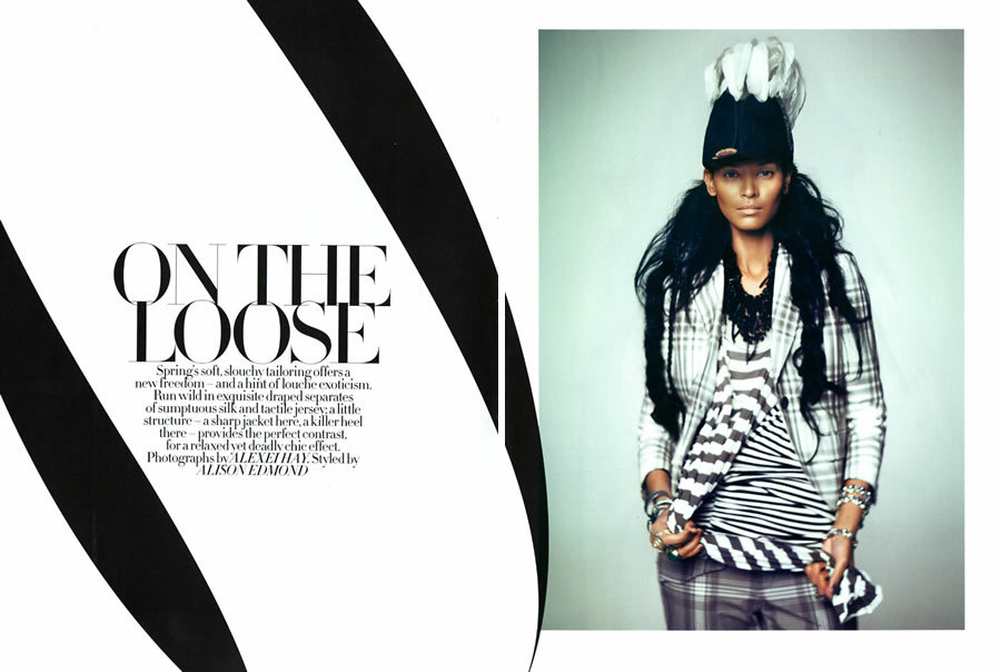 Magazine Editorial Page