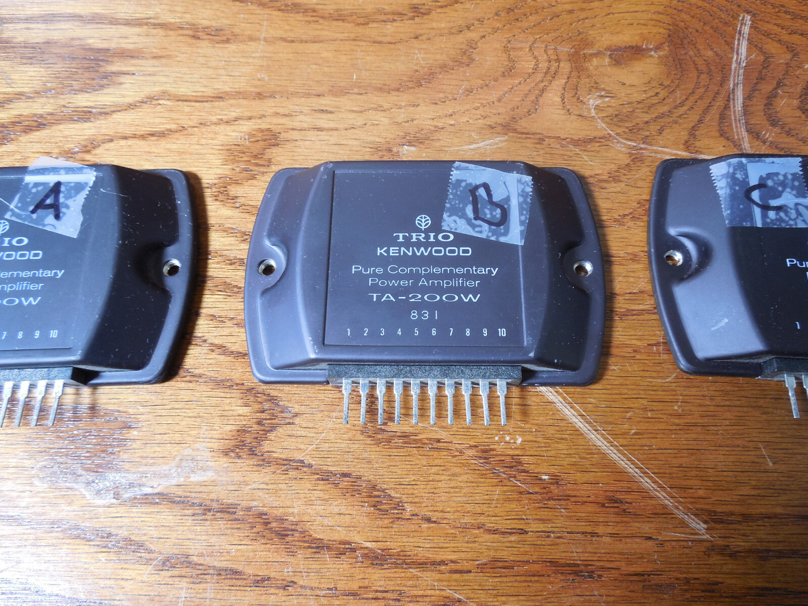 Trio Kenwood TA-200W Lot. 831 ONE Power Amp Module KR-9600 | eBay