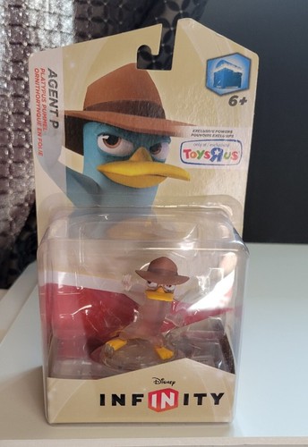 Disney Infinity Clear Agent P PERRY Platypus Toys R Us Exclusive SEALED ...