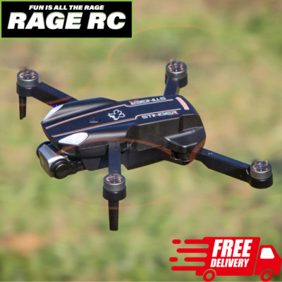 RAGE RC Drone Stinger GPS RTF w 1080p HD Camera WiFi Remote Control ...