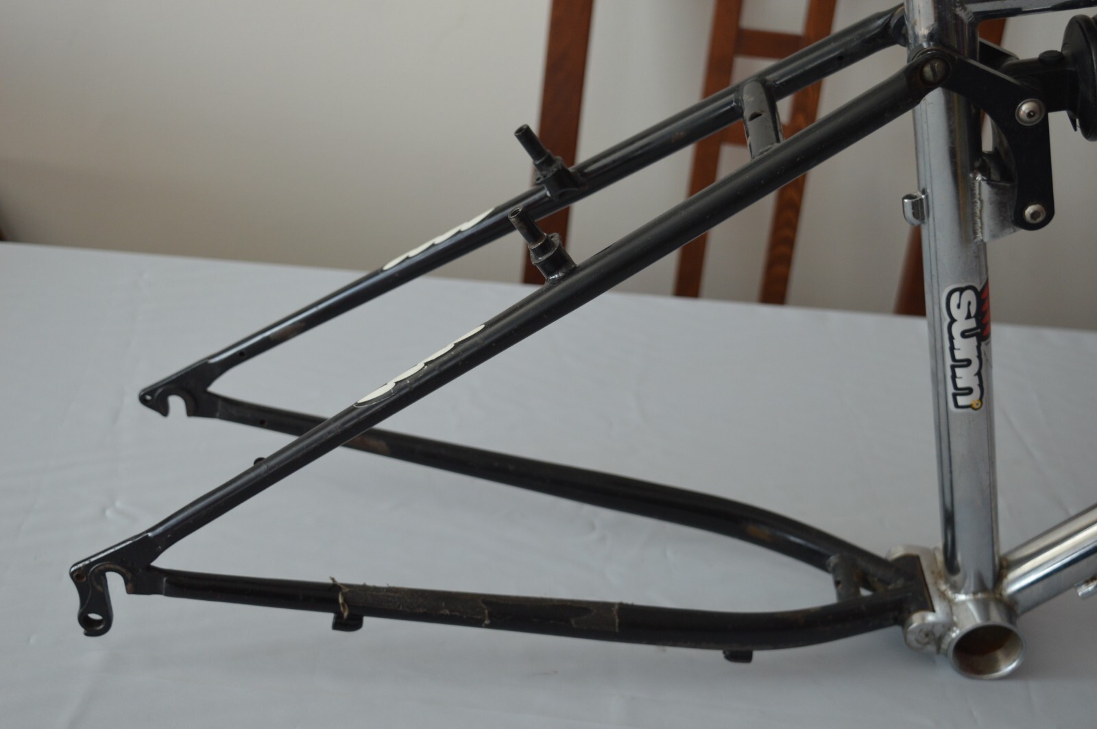 Sunn Xchox mtb frame frameset with Obsys suspension fork | eBay