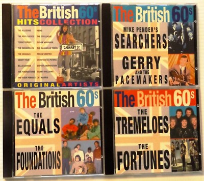The British 60's Hits Collection 4 CD set | eBay