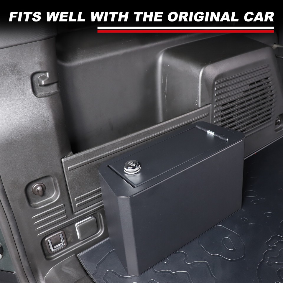 Rear Trunk Side Vault Safe Box Cargo Storage Lock Box For Hummer EV SUV ...