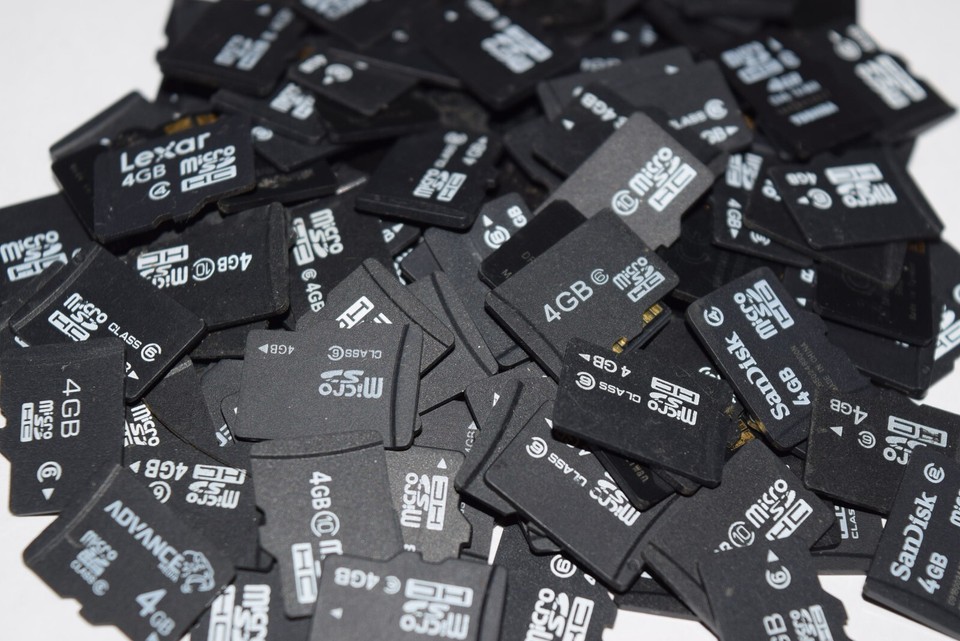 4GB Micro SD SDHC Card Bulk Lot – Choose 10 / 50 / 100 pcs – Memory ...