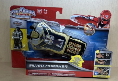 Bandai Power Rangers Super Megaforce Silver Ranger Morpher Collectable ...