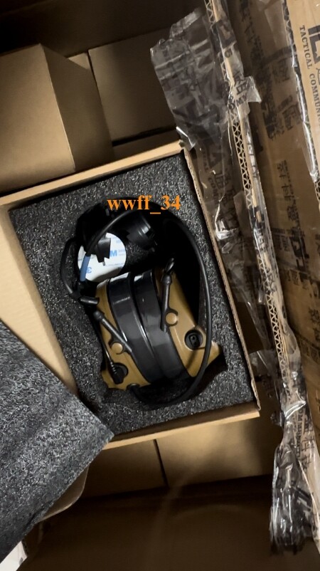 PELTOR Comtac III C3 Tactical Headset Helmet Ver. Noise Reduction ...