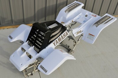Yamaha Banshee fenders + gas tank plastic + grill + graphics WHITE ...