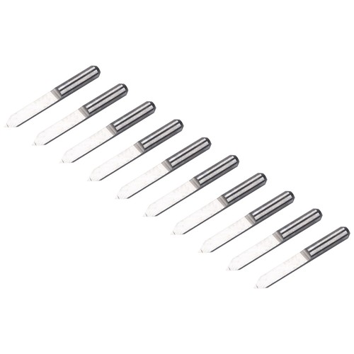 10pcs Carbide PCB Engraving Bits CNC Router Tool 60 degrees 0.1mm V ...