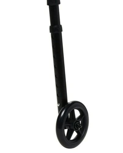 Equate Mobility Folding Walker with Wheels & Box, Black | eBay