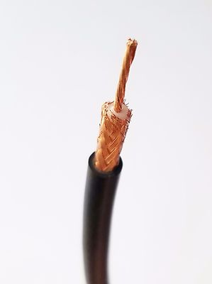 Low Loss Coaxial Cable RG58A/U Stranded Copper Center, by foot, 3' min ...