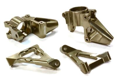 Billet Machined Steering Knuckle Set for HPI Baja 5B2.0, 5T & 5SC | eBay