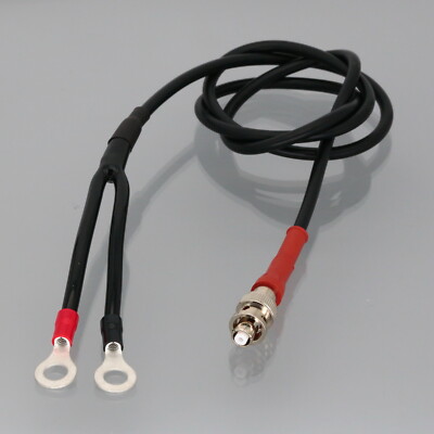 SHV 5KV High Voltage Coax Connector to M8 8mm O Ring terminal RG58 ...