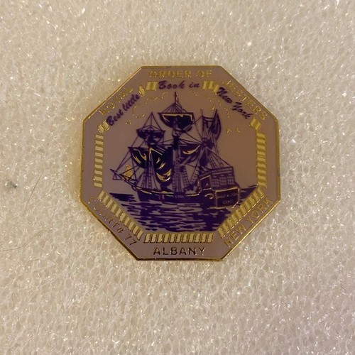 Royal Order of Jesters ROJ Best Little Book in New York Ship Albany Pin ...