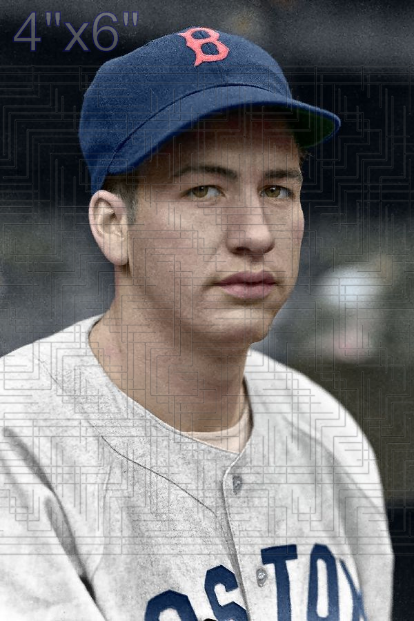 Woody Rich - c. 1939-41 Boston Red Sox - choose a style - colorized ...
