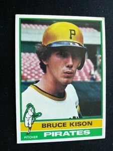 1976 Topps Baseball Card # 161 Bruce Kison - Pittsburgh Pirates | eBay