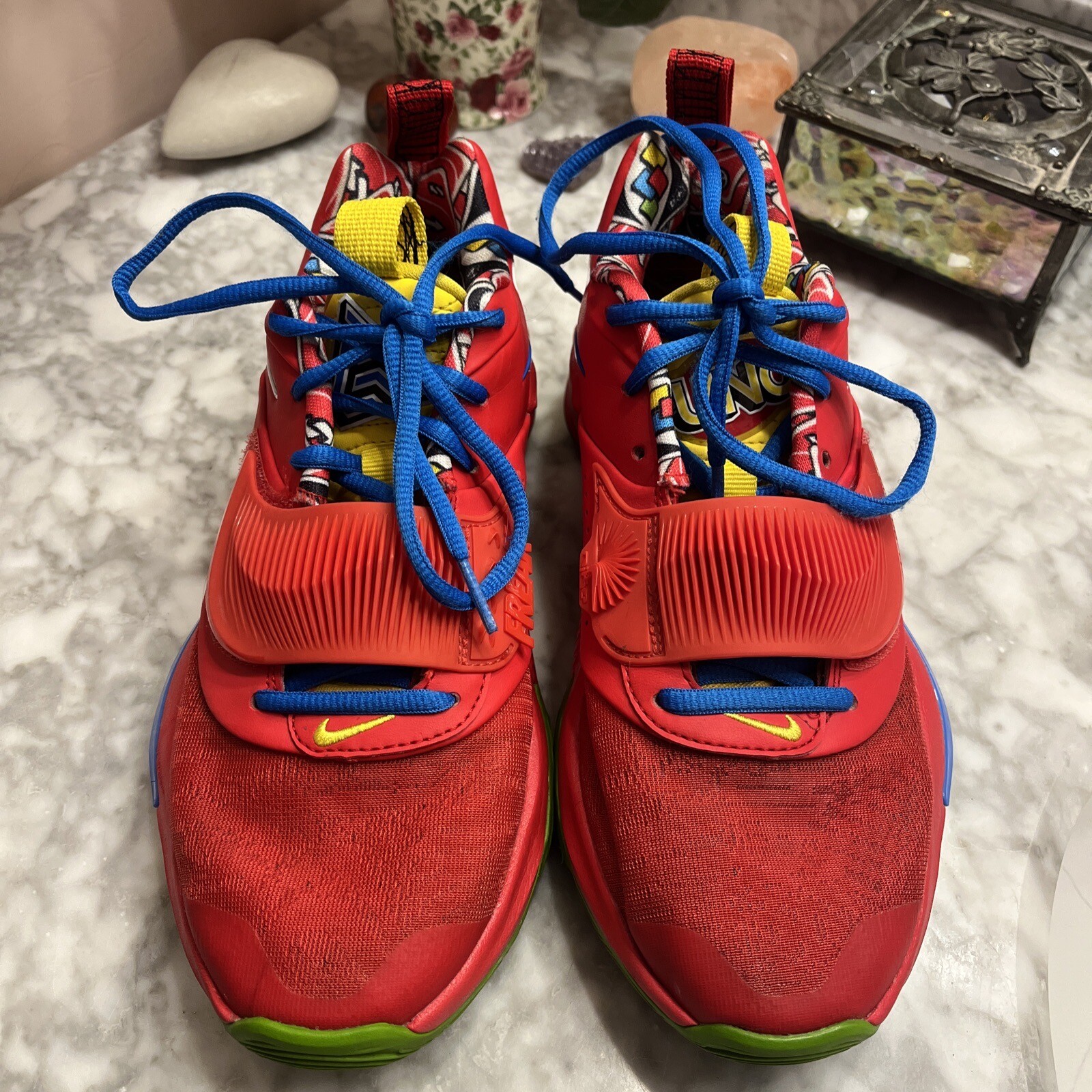 Nike Zoom Freak 3 Red Uno 50th Anniversary Basketball… - Gem